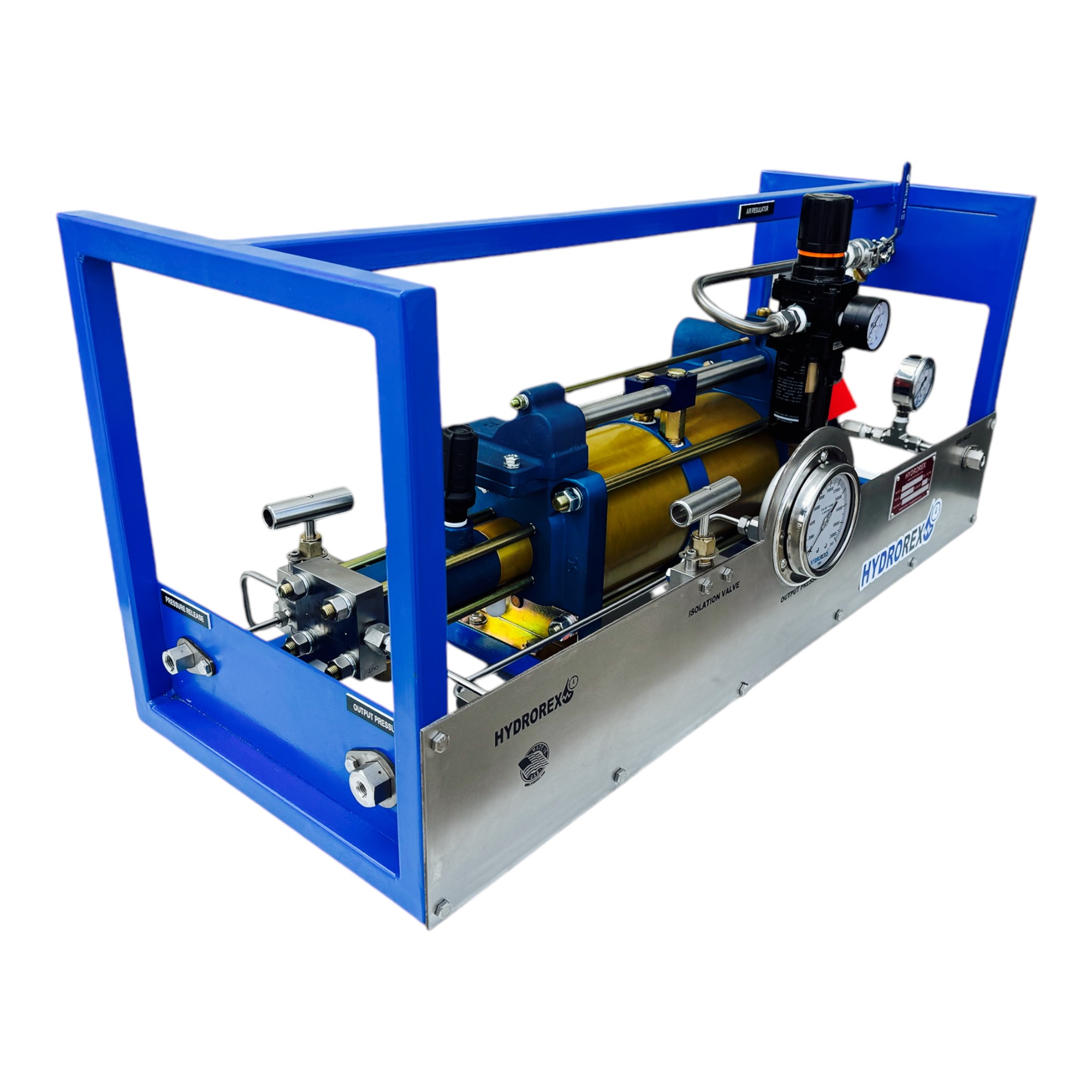 High Pressure Gas Booster Pumps for Nitrogen Test